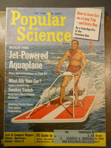 JUNE 1964 POPULAR SCIENCE DIY Projects Vintage Ads Cars Technology ...