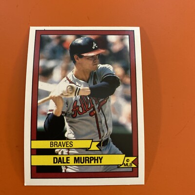 1989 Panini Stickers #45 Dale Murphy Atlanta Braves | eBay