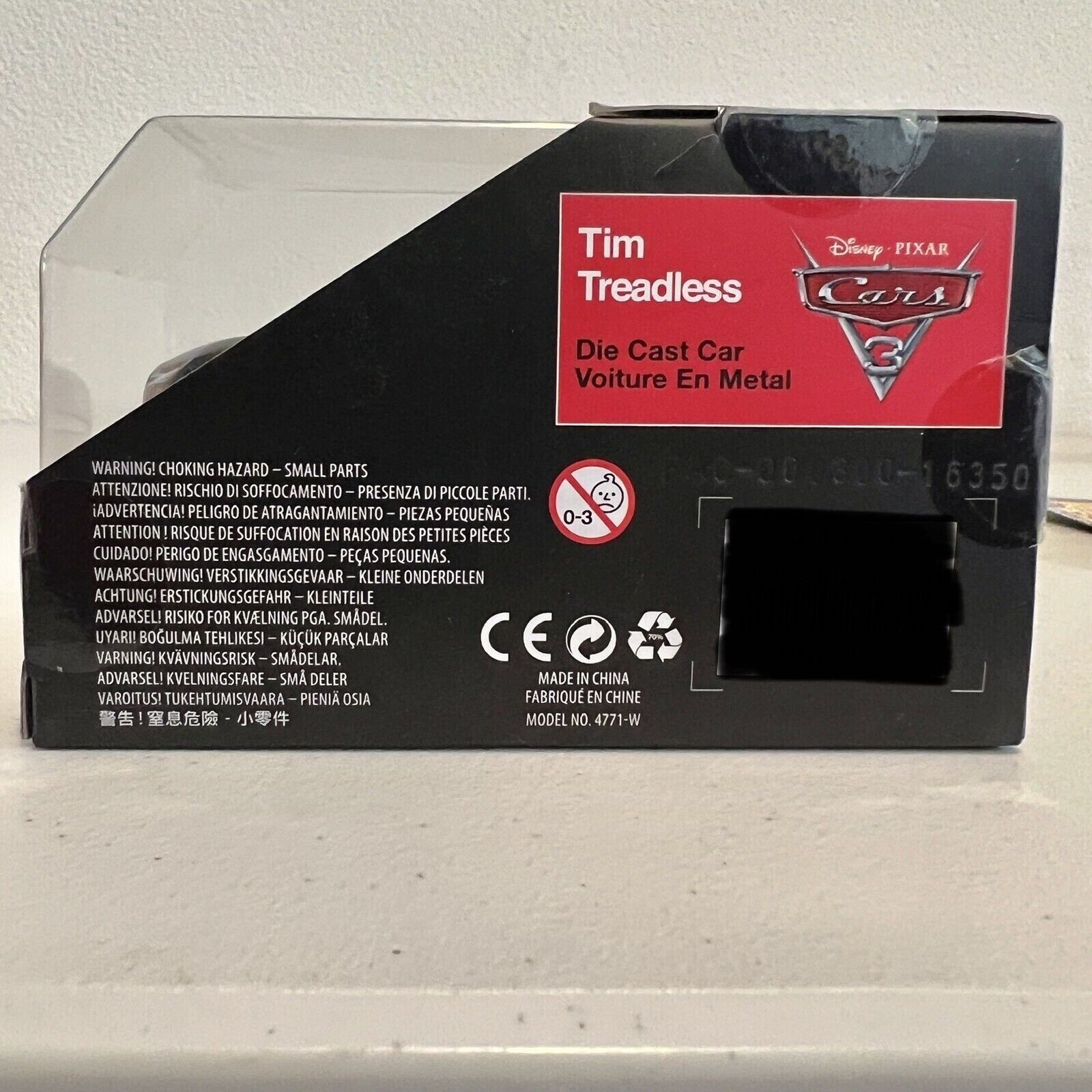 DISNEY PIXAR CARS • TIM TREADLESS • DISNEY STORE SERIES DIE CAST TOY ...