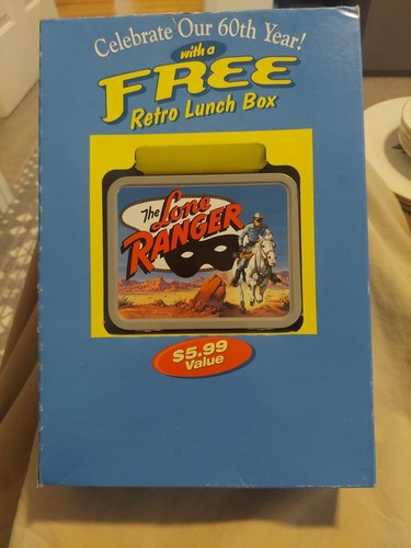 2001 Vintage The Lone Ranger Miniature Lunch Box Cheerios 60th ...