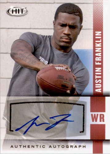 A7029- 2014 SAGE HIT Autographs #A44 Austin Franklin Auto - NM-MT | eBay