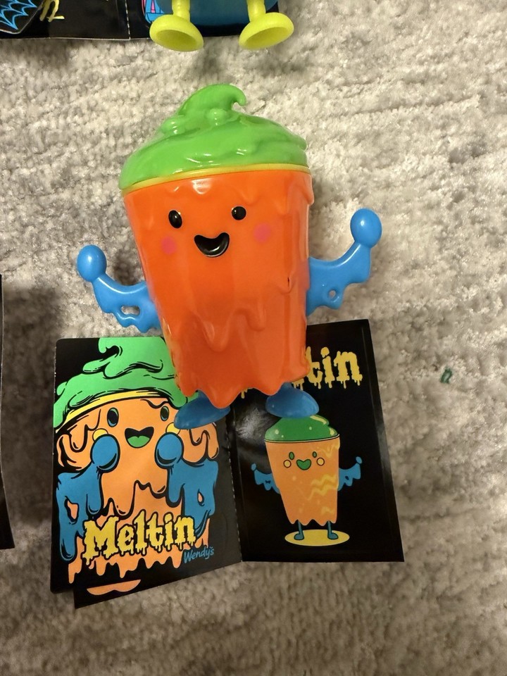 Wendy’s Frosty Frights Neon Bright Fright Variants Set Of Five | eBay