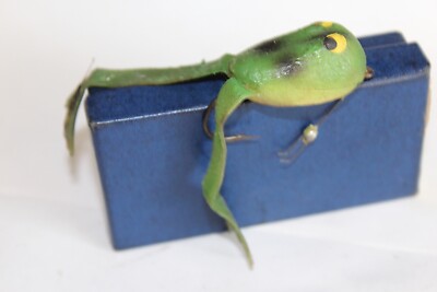 Early Bill Plummer Original Bass Frog Harrison Hoge Rubber Lure | eBay