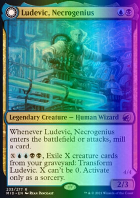 MTG Ludevic, Necrogenius (233/473) Innistrad Midnight Hunt LP FOIL | eBay