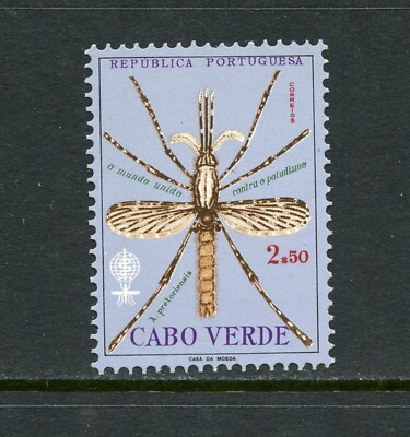 O991 Cape Verde 1962 insects malaria W.H.O. 1v. MNH | eBay