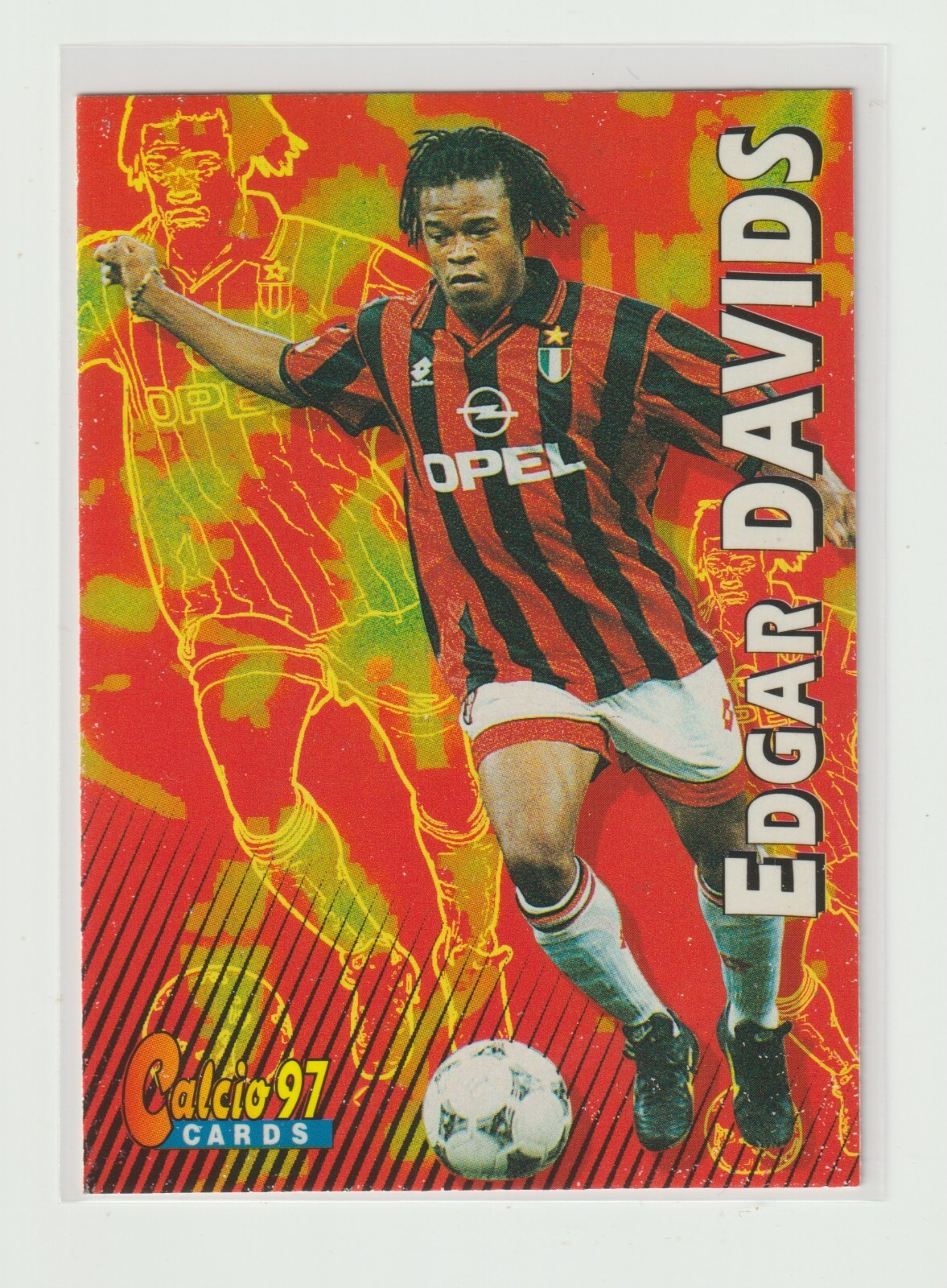 1996-97 PANINI CALCIO CARDS No.72 [ EDGAR DAVIDS ] AC MILAN | eBay