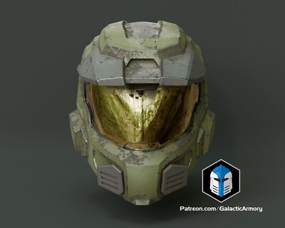 Master Chief Helmet - Halo Mark V Inspired - 3D Printed Cosplay Armor ...