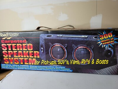 Car Speakers Roadmaster RTS3000T 300 Watt Stereo Speaker System ...