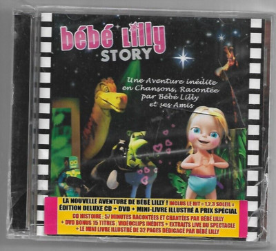 BEBE LILLY DELUXE DVD+CD NEUF "1.2.3 SOLEIL" 15 TITRES, FILM, HISTOIRE ...