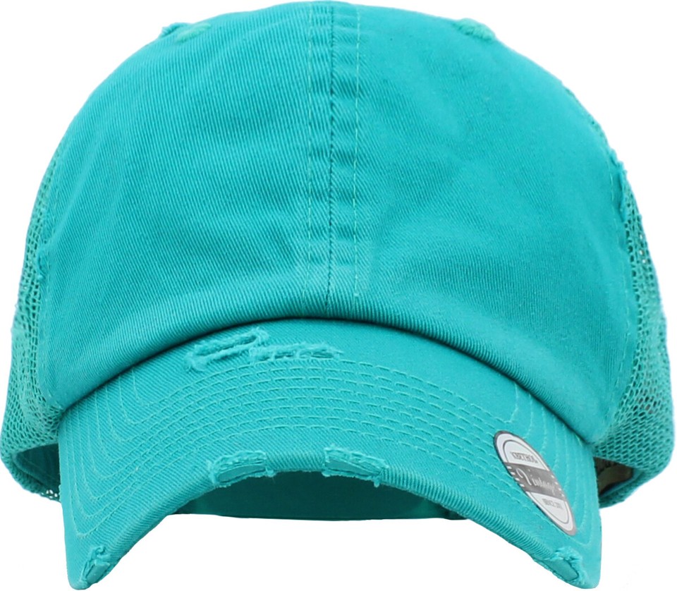 Vintage Distressed Mesh Back Dad Hat Baseball Cap Unconstructed | eBay