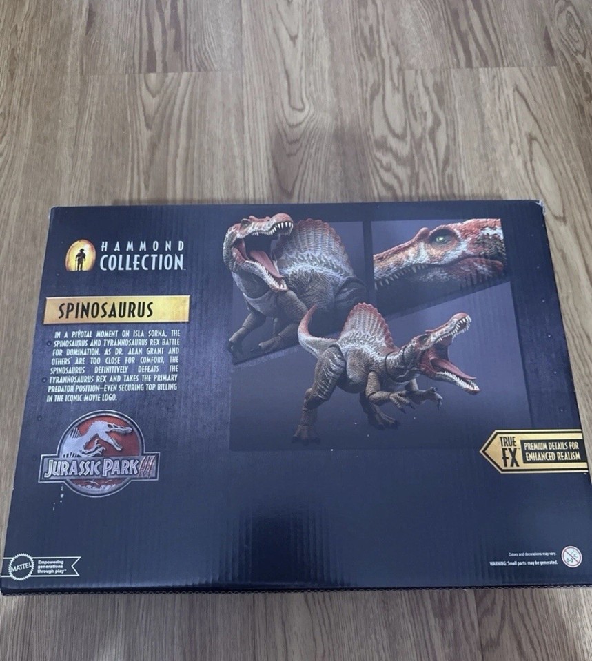 NEW Jurassic World Hammond Collection Jurassic Park 3 Spinosaurus ...