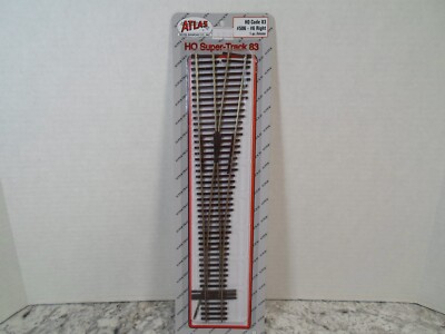 Atlas HO Code 83 SUPER TRACK 83 #506-#6 RIGHT 1pc./blister | eBay