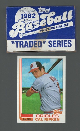 1982 Topps Traded Complete Set Cal Ripken jr | eBay