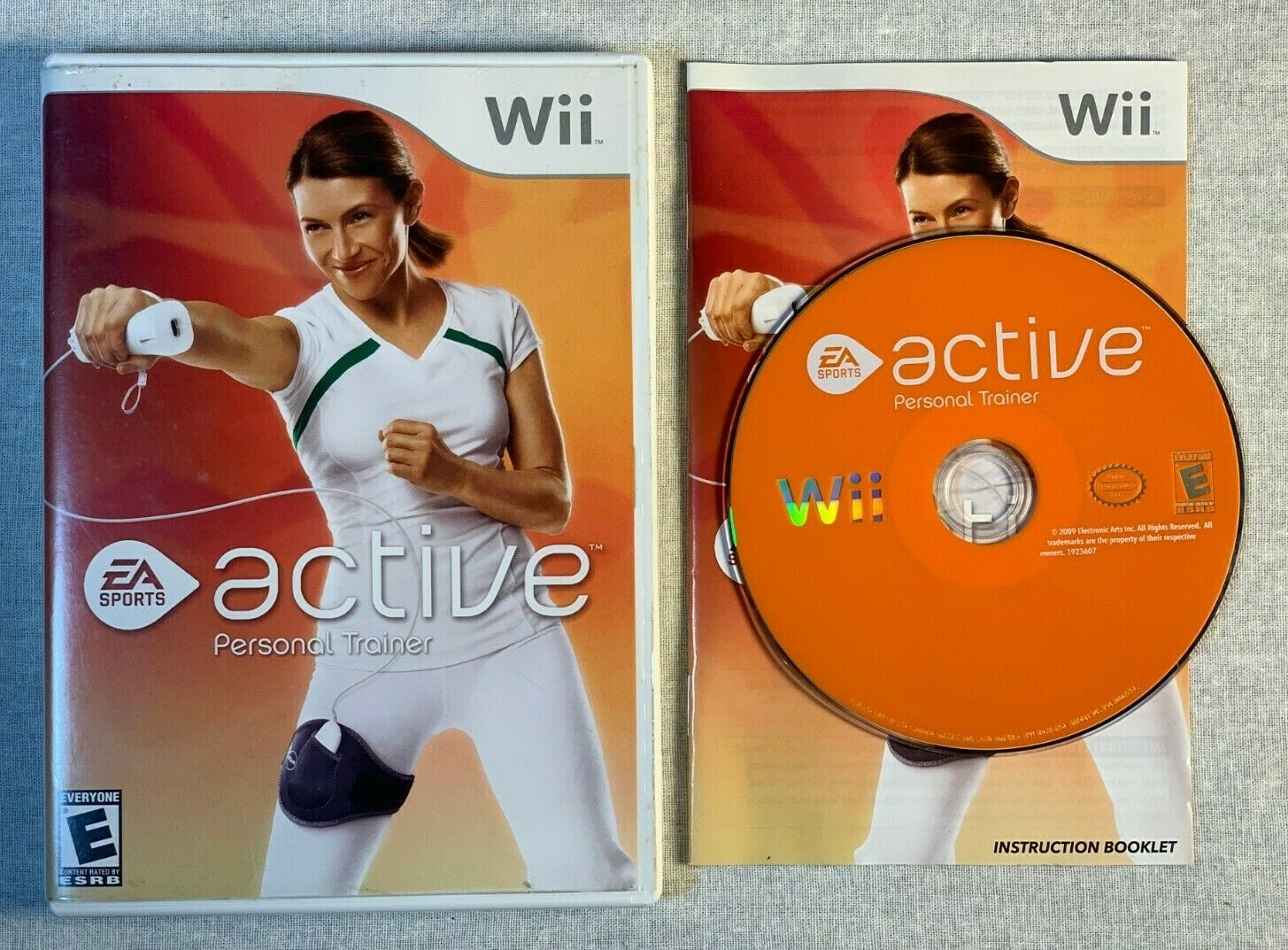 Nintendo Wii Active Personal Trainer Exercise Work Out Fitness Video ...