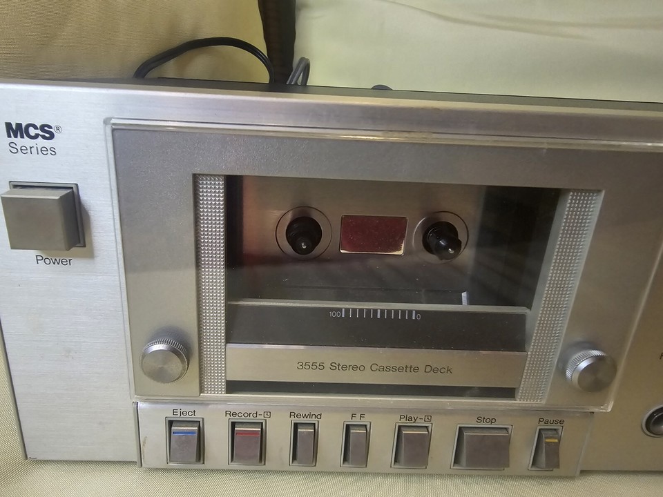 MCS Stereo Cassette Deck Model No. 683-3555 - Tested/Works | eBay
