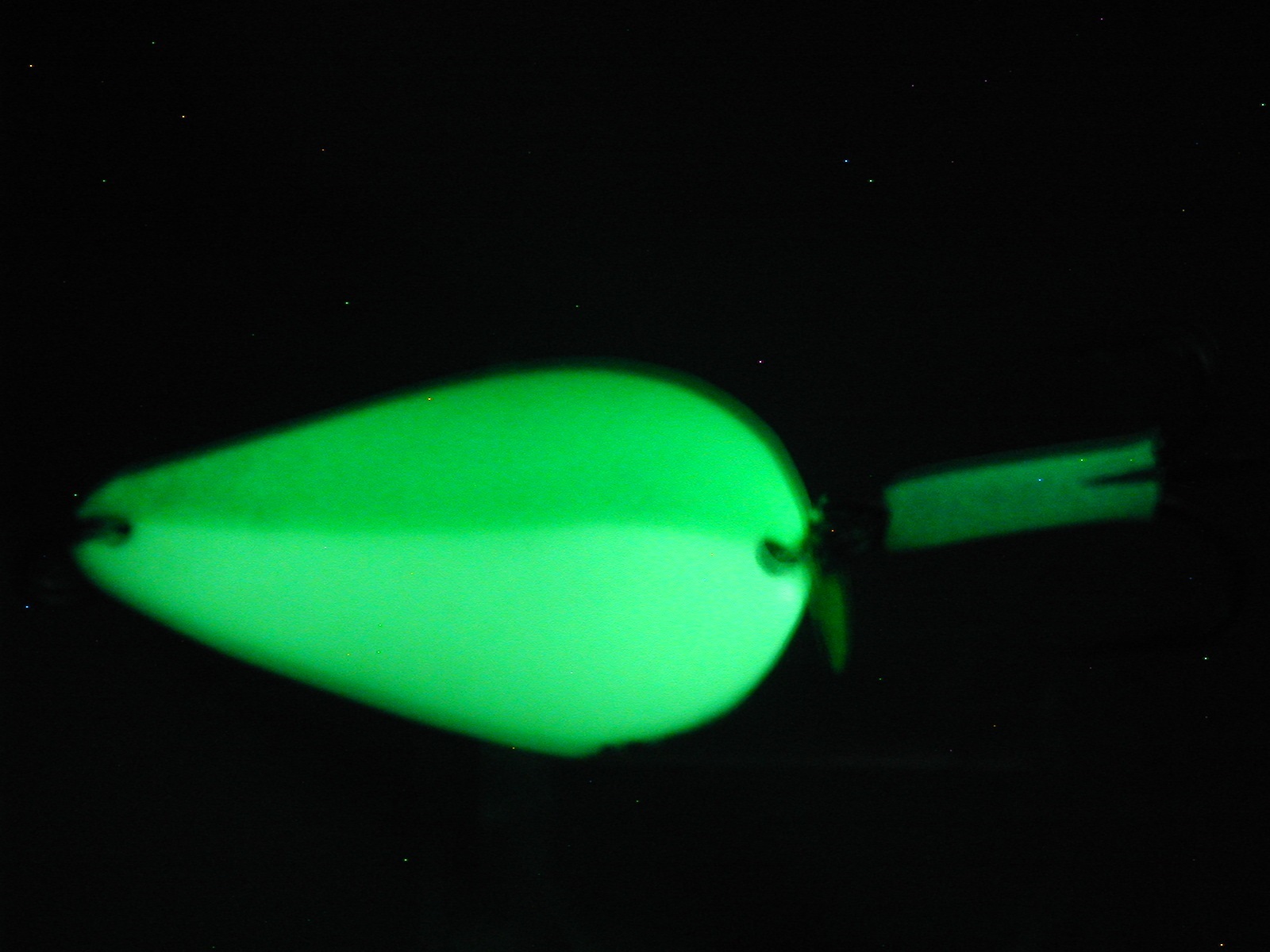 KO wobbler Glow in the dark casting spoons 3/4 oz. Glowmates superior ...