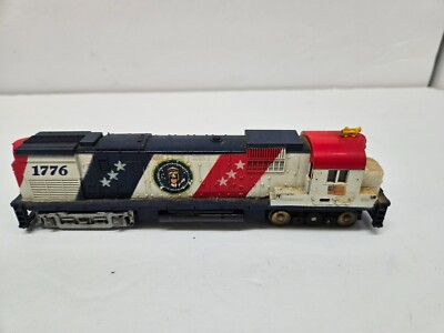 Vintage Tyco HO Scale Train Locomotive Engine 1776 Presidential Seal ...