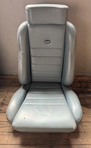 GENUINE SCHEEL SEAT - LIGHT BLUE VINYL - DRIVER SIDE SEAT | eBay