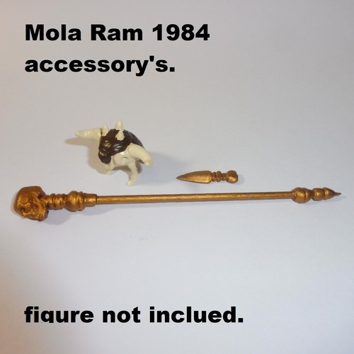 Indiana jones Temple of Doom LJN "custom" accessory'y Mola ram kenner ...