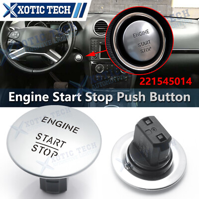 OE Mercedes Benz Push To Start Button Keyless Go Engine Start Stop Push ...