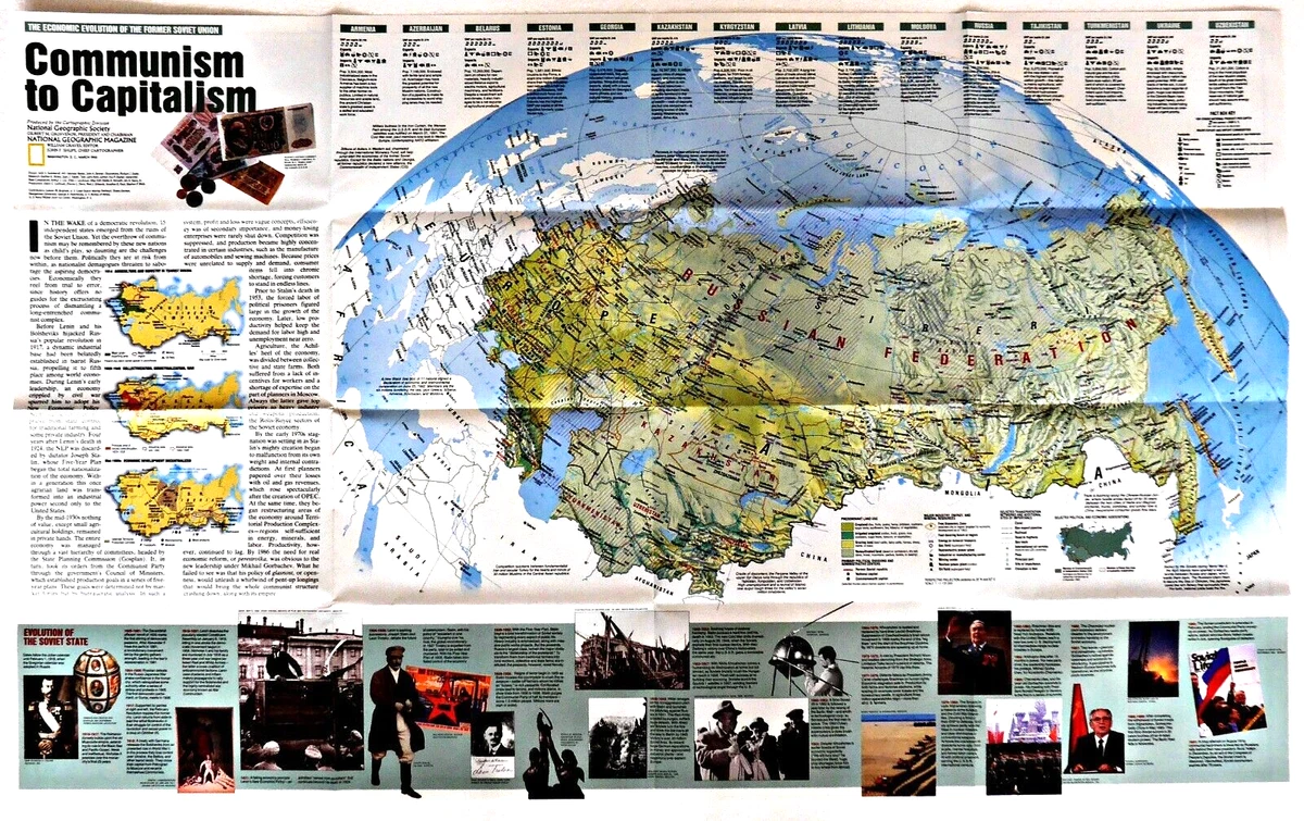 Capitalism Vs Communism Map