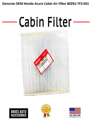 🔥 Genuine OEM Honda Acura Cabin Air Filter 80291-TF3-E01 🔥 | eBay