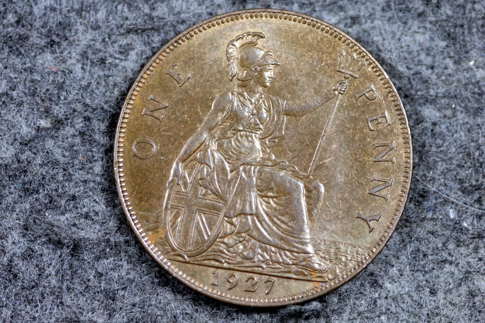 1927 - Georgivs V Dei Gra Britt Omn Rex Fid Def Ind Imp!!! #J06231 | eBay