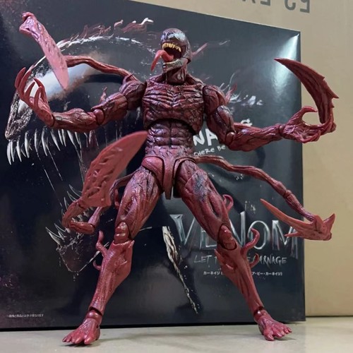 SHF CARNAGE Amazing Spider-Man Cletus Kasady Venom 2 Toys Model Action ...