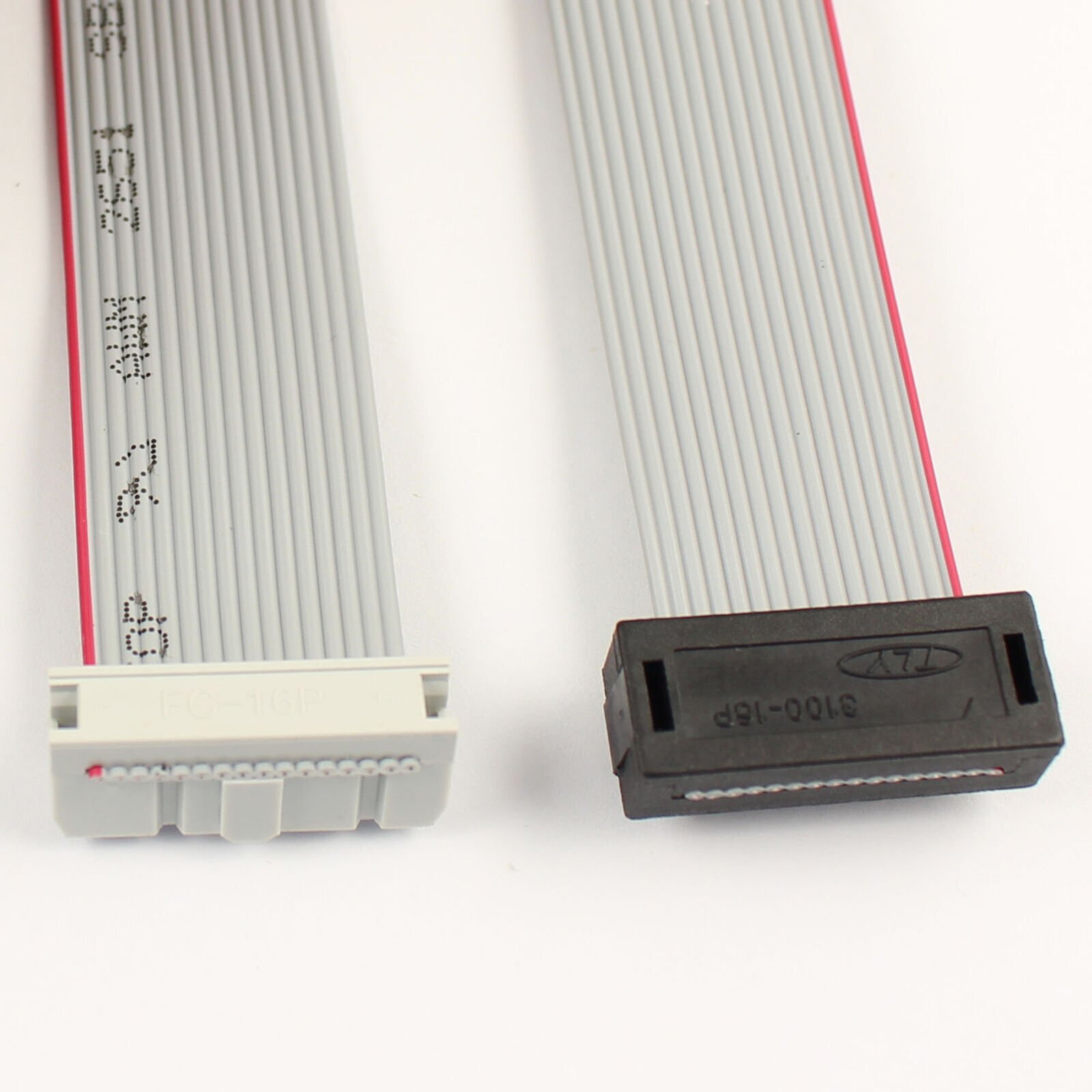 1PCS IDC Male 16 Pin Connector To IDC Female 16Pin Flat Ribbon Cable ...