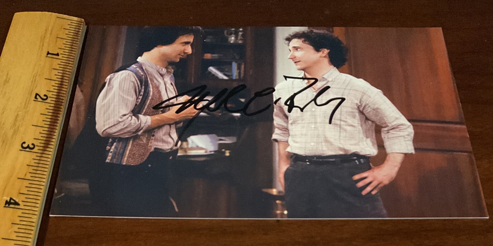 Autograph Mark Linn-Baker Signed 4x6 Photo Perfect Strangers Classic ...