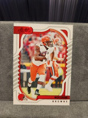 Nick Chubb Absolute Football 2022 Red Foil Gravity Pack Exclusive | eBay