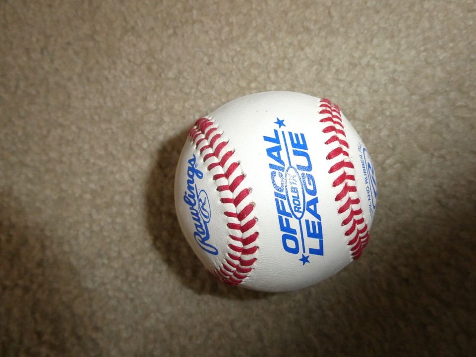 Unknown MLB Baseball Player Signed Rawlings Baseball #6 | eBay