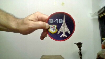 VINTAGE AIRFORCE B-1B BOMBER PATCH | eBay
