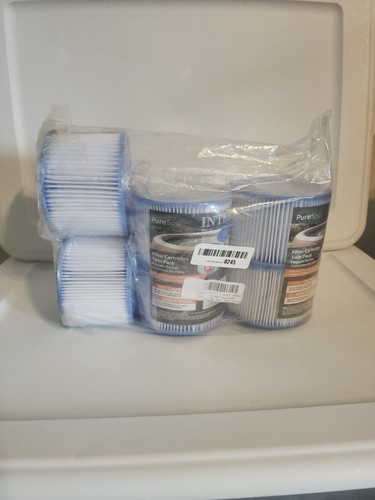 Intex PureSpa Type S1 Easy Set Pool Filter Cartridges - 6 Pack (29001E ...