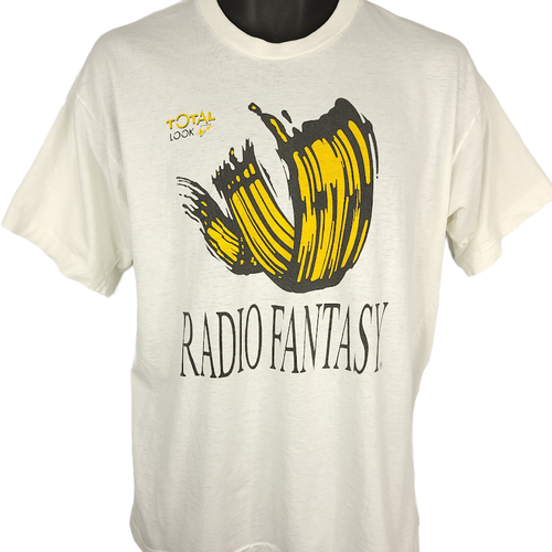 Total Look Radio Fantasy T Shirt Vintage 80s 90s Color Design | eBay