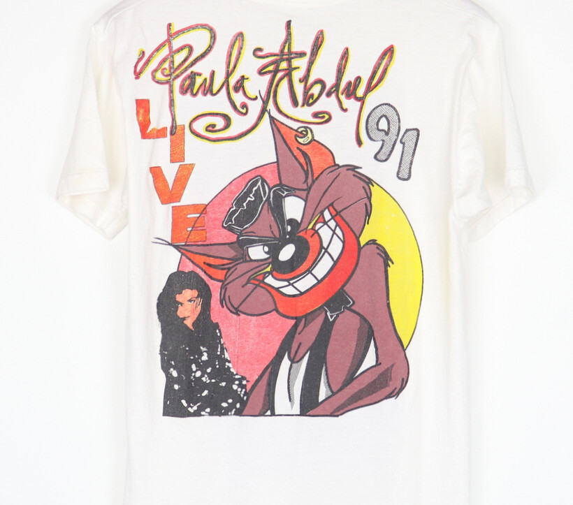 Paula Abdul Cat Live Men T-shirt White Cotton Unisex S to 5Xl | eBay