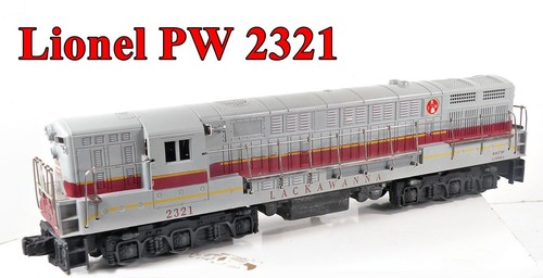 Lionel PW 2321 Lackawanna FM Trainmaster Gray Roof /36/ 1954-56 | eBay
