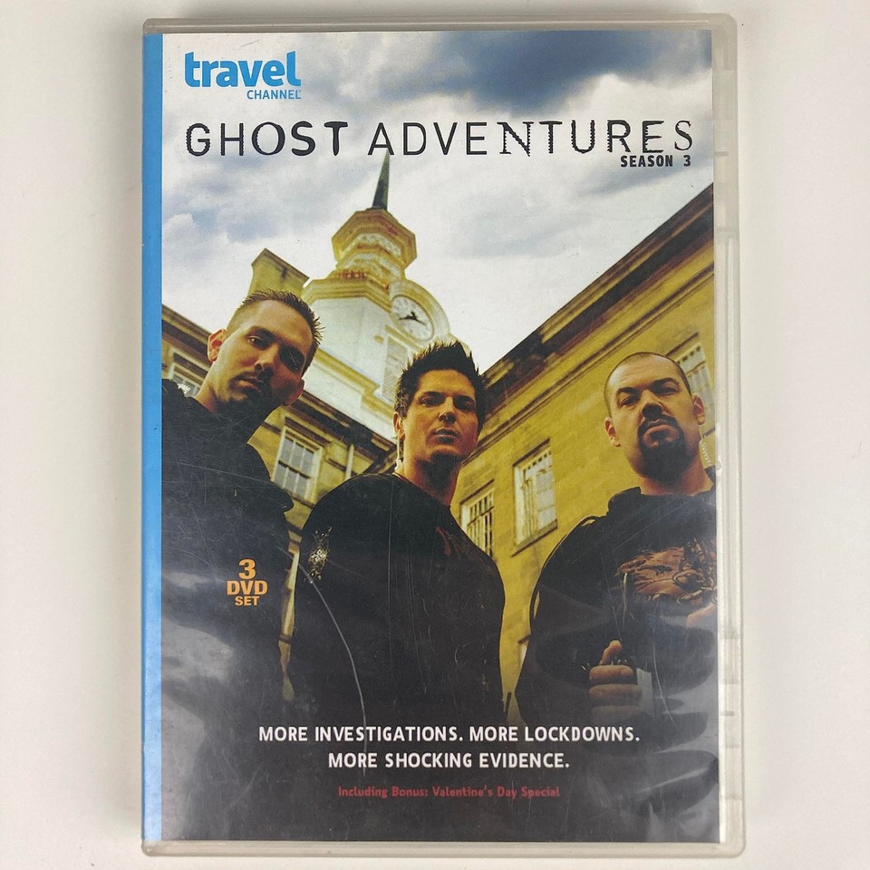 GHOST ADVENTURES DVD - COMPLETE SEASONS 3 & 4 - Travel Channel | eBay