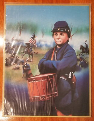 1991 Tuff Stuff Dealer Flyer Jumbo Johnny Clem Card Civil War Series ...