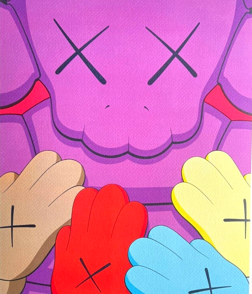 Kaws Lithograph Mori Art Museum COA Original Limited Edition Rare 200 ...