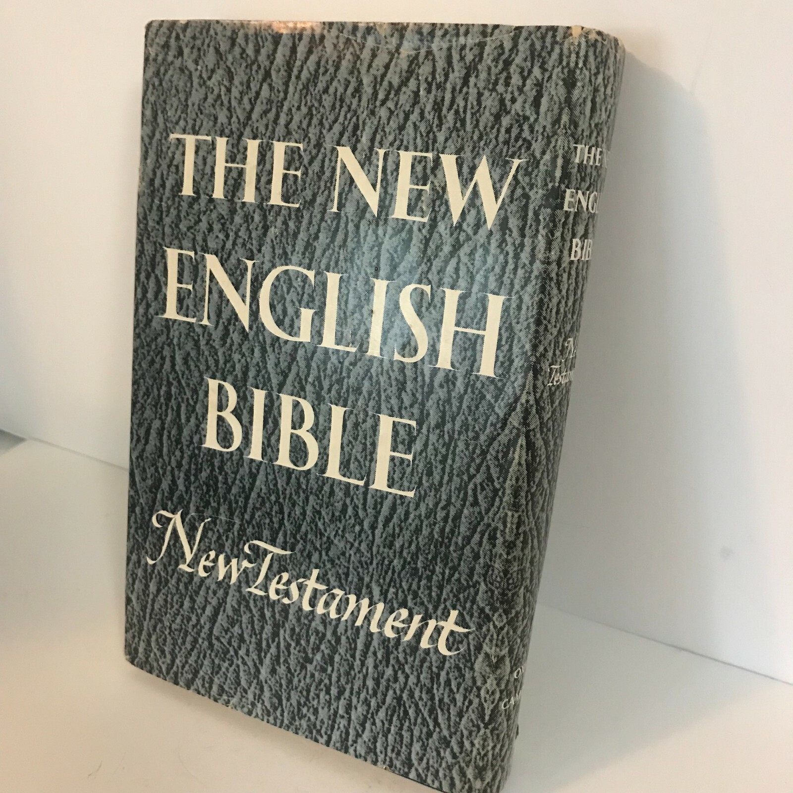Vtg 1961 New English Bible New Testament Hard Cover 447 Pages Excellent ...