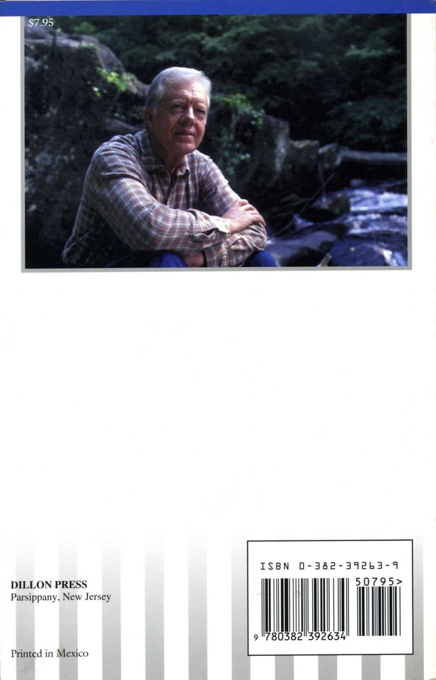 JIMMY CARTER On the Road to Peace by Caroline Lazo - A People in Focus ...