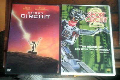 Short Circuit 1 & 2 (2-DVD Double Feature) Steve Guttenberg Ally Sheedy ...