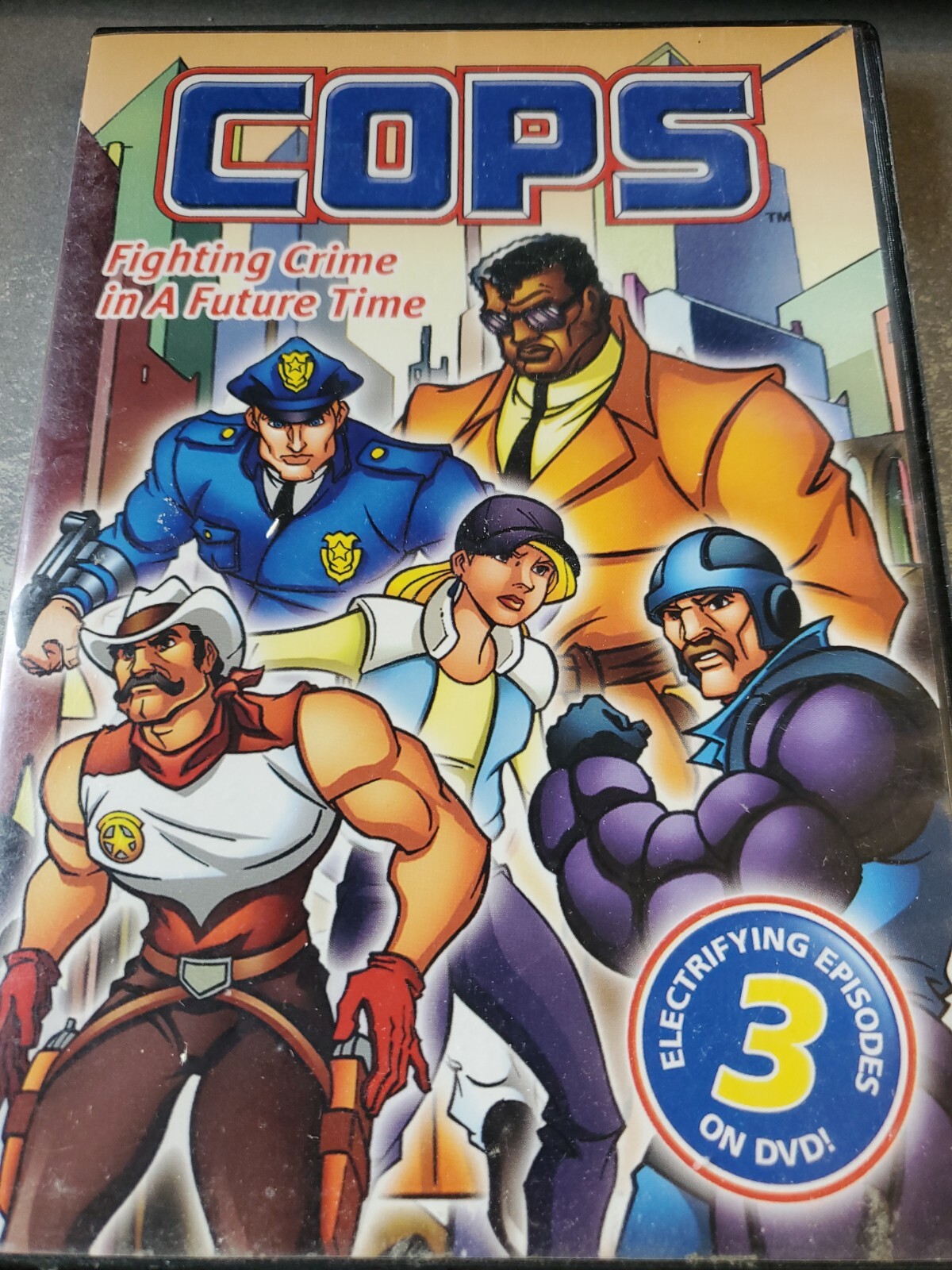 COPS FIGHTING CRIME IN A FUTURE TIME Season 3 (DVD) | eBay