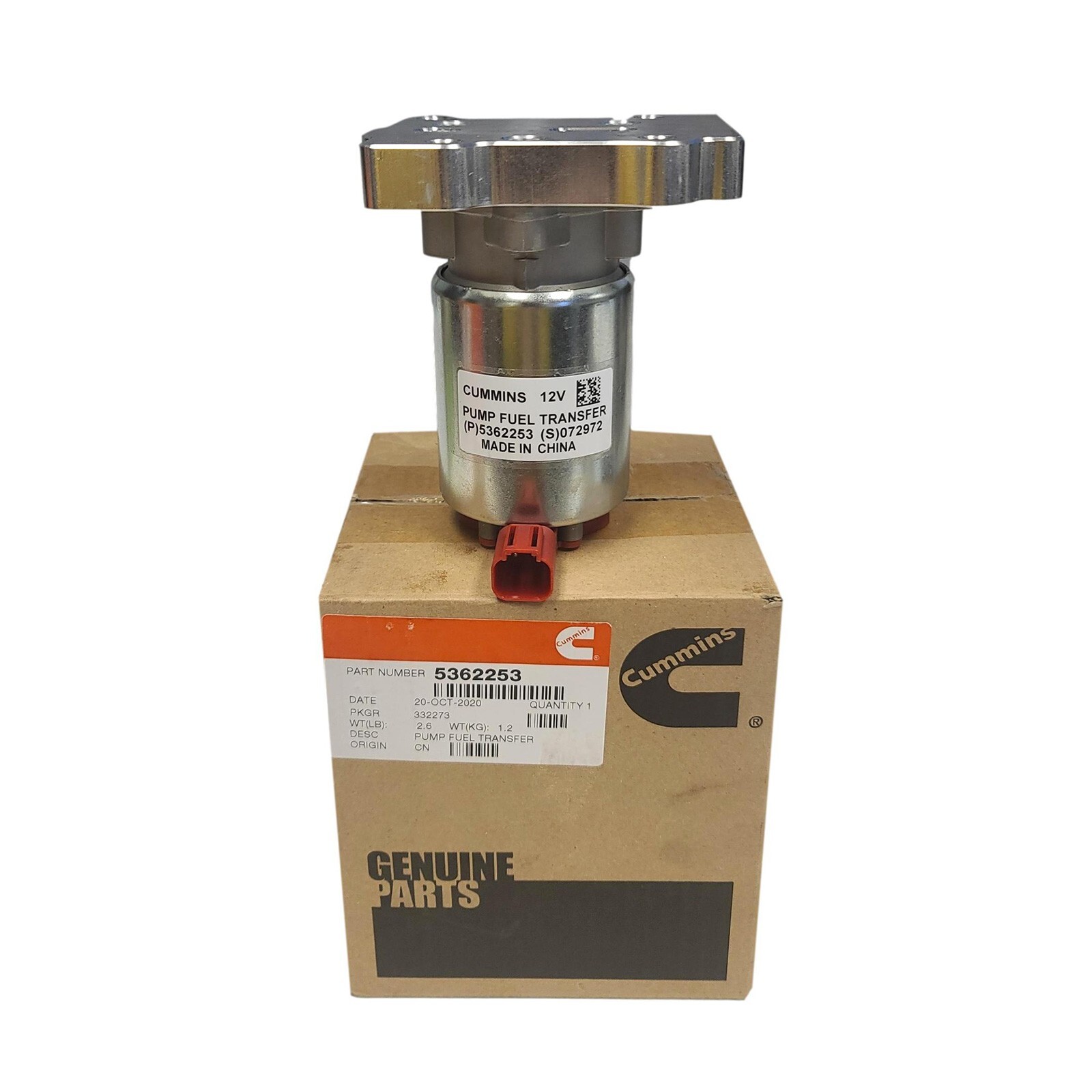 OEM CUMMINS PUMP,FUEL TRANSFER 5362253 | eBay
