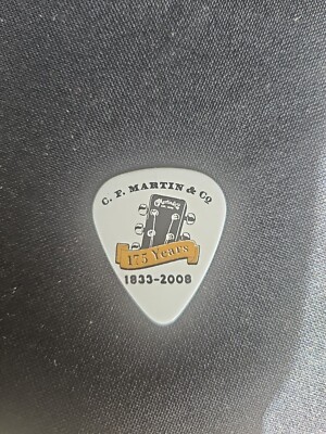 2008 Martin Guitars 175th Anniversary Guitar Pick White | eBay