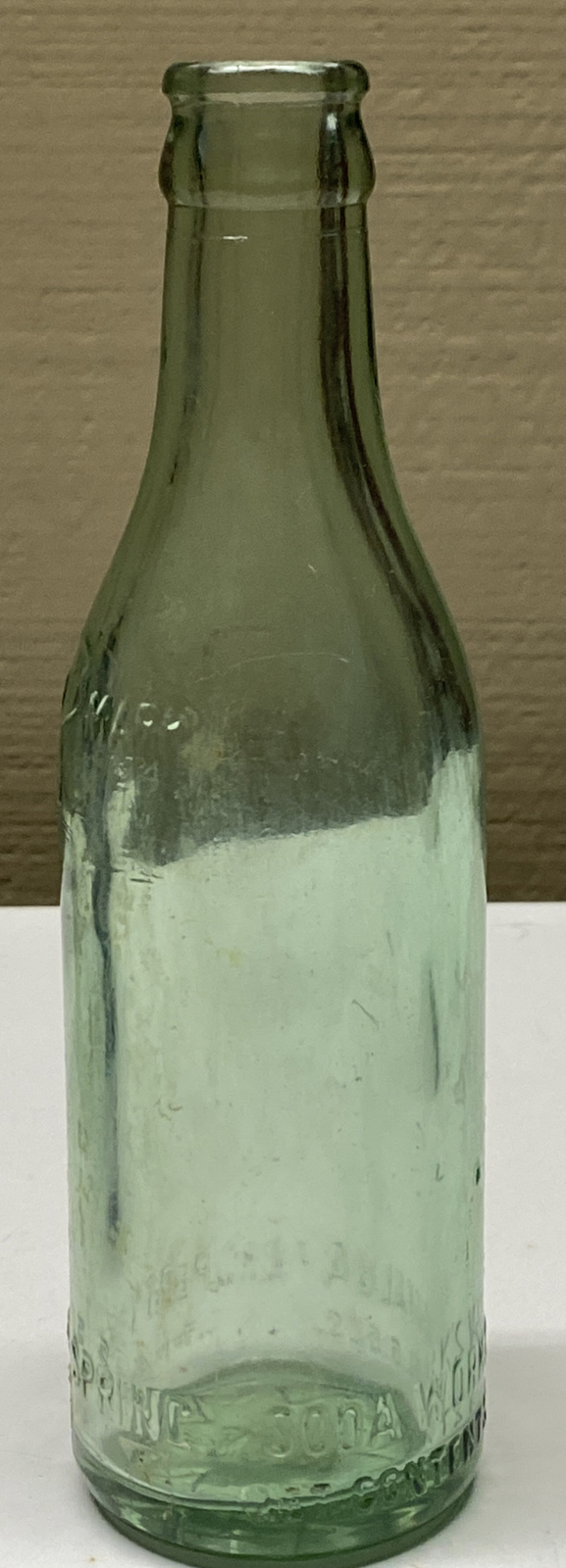 PROPERTY OF SPRING SODA WORKS WAILUA OAHU HAWAII SODA BOTTLE HAWAIIAN ...