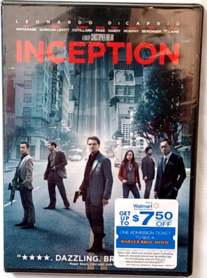 Inception (2010, DVD) Leonardo DiCaprio Brand NEW Ships FREE ...