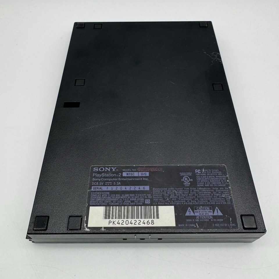 PlayStation 2 Slim Replacement Console PS2 Game System Only - Fully ...