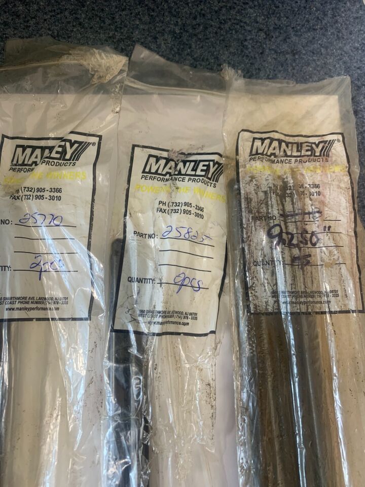 NEW MANLEY BIG BLOCK CHEVY PUSH RODS | eBay